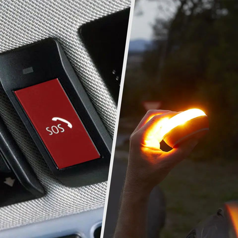 Botón eCall vs. luz de emergencia V16: diferencias, funcionalidades y ...