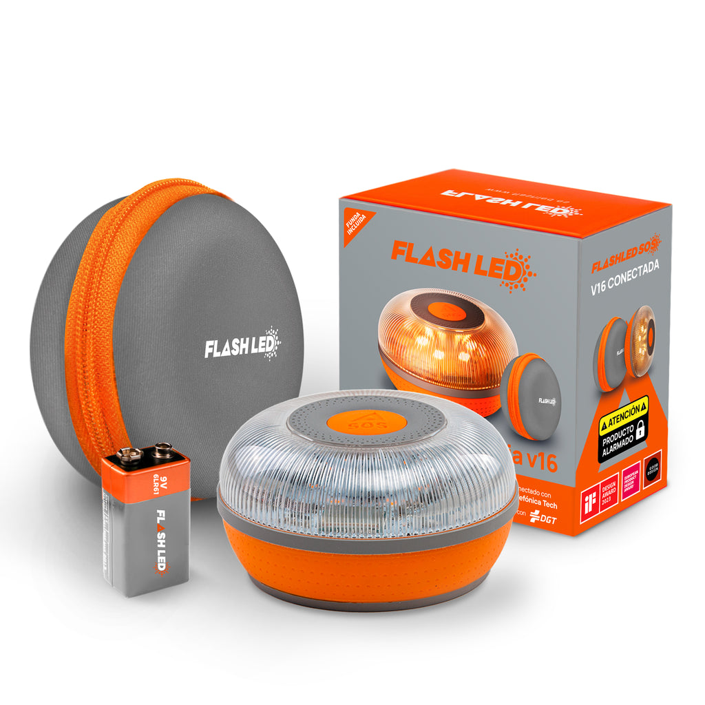 Le signal V16 qui remplace les triangles de secours – FlashLED